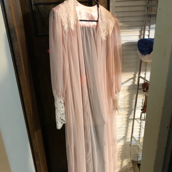 Neiman Marcus | Intimates & Sleepwear | Beautiful Pink Sheer Robe By ...